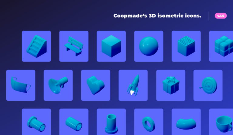3D Isometric Icons Design Figma - MasterBundles
