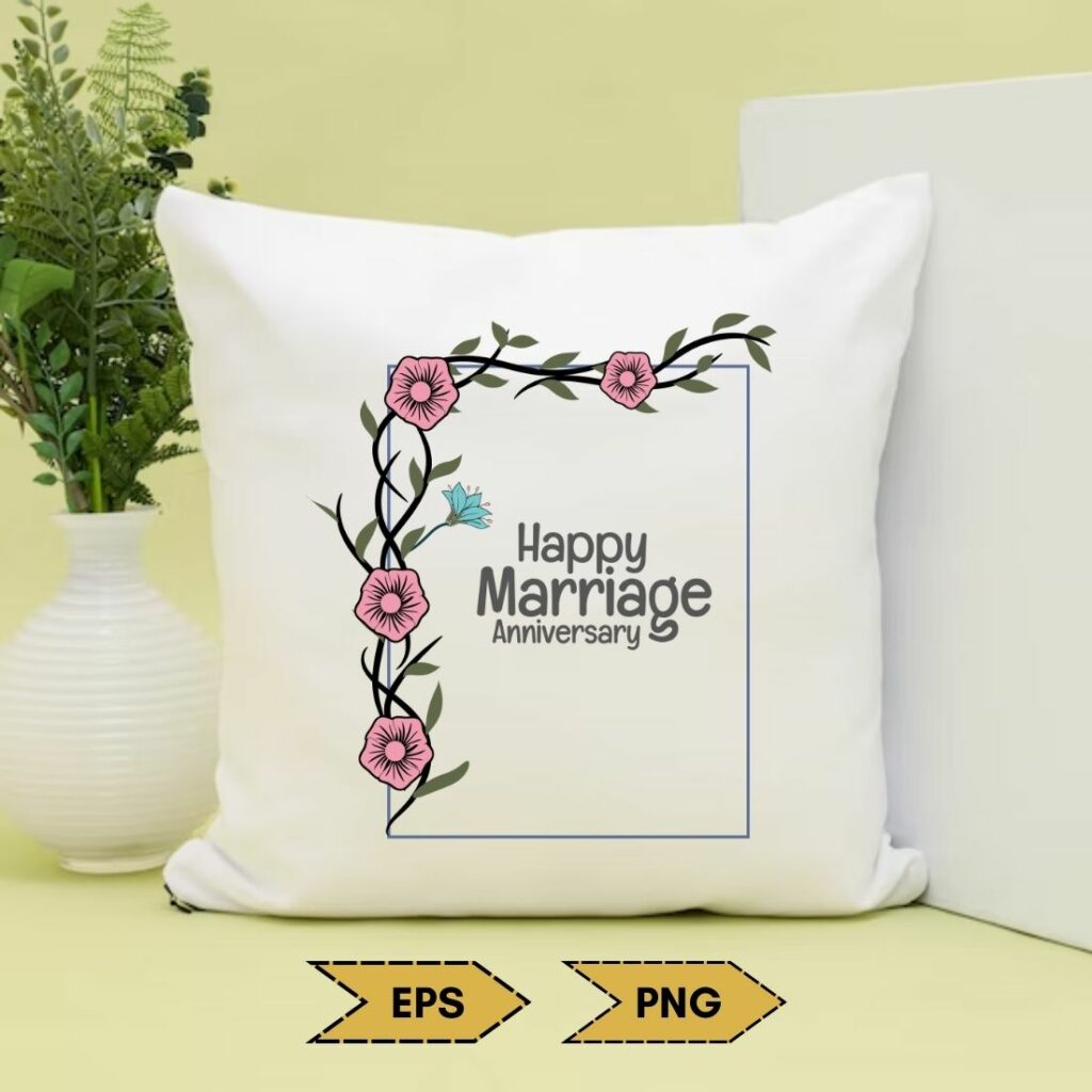 Beautiful Flower Frame Design - MasterBundles