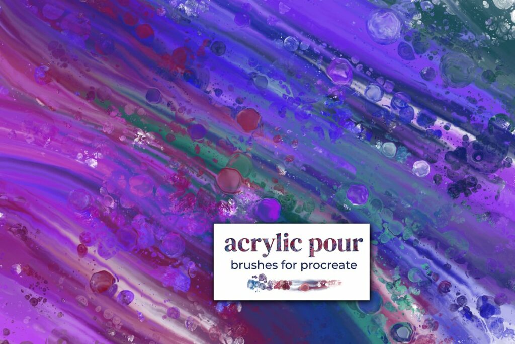 Acrylic Pour Brushes for Procreate – MasterBundles