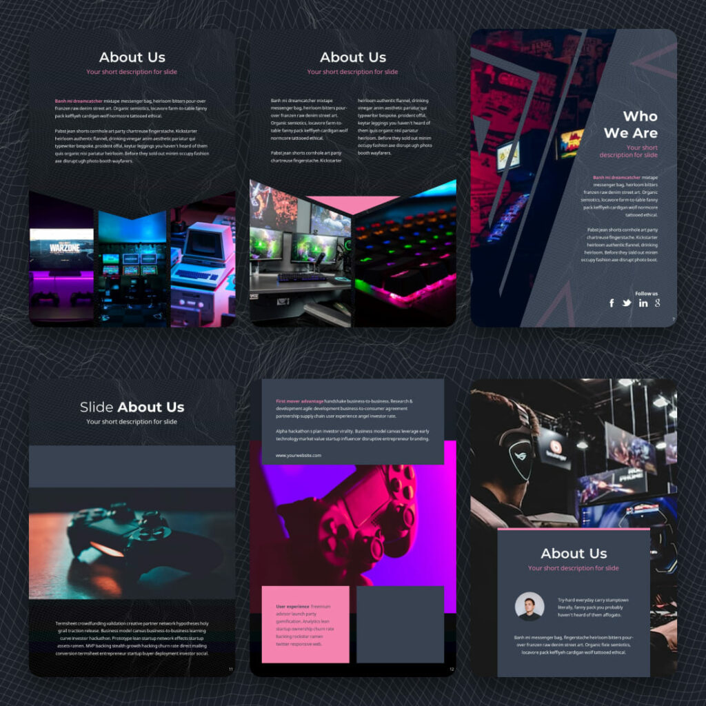 Game Fest Google Slides Theme – MasterBundles