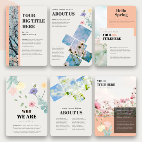Hello Spring PowerPoint Template – MasterBundles