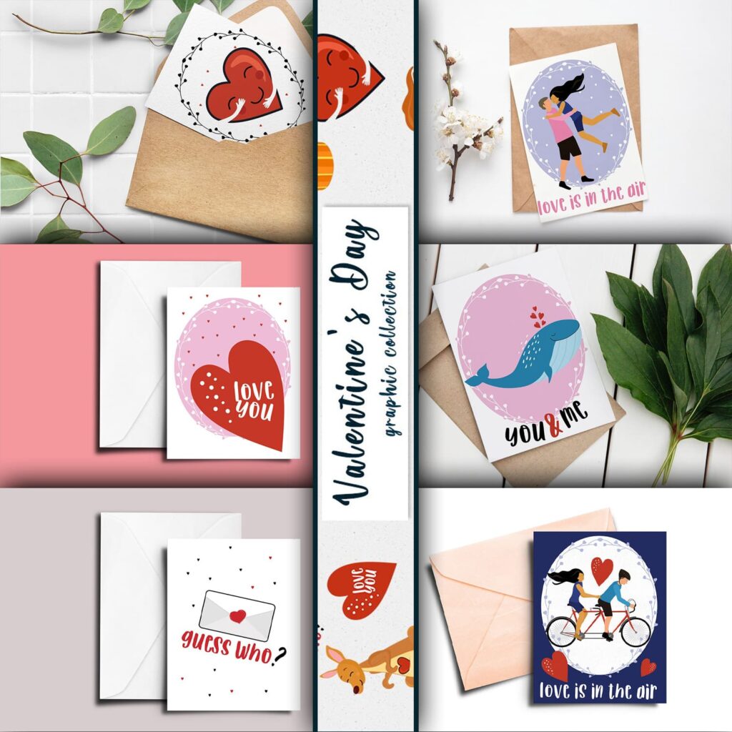 Valentine's Day Vectors And Cards – MasterBundles