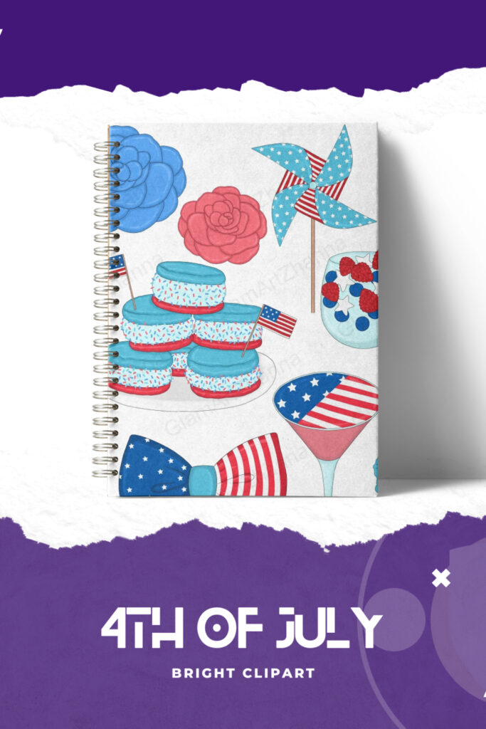 4th of July Bright Clipart – MasterBundles