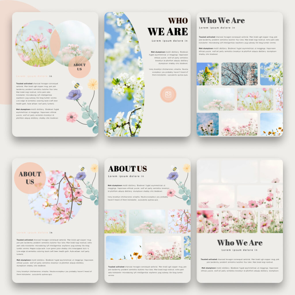 Hello Spring PowerPoint Template – MasterBundles