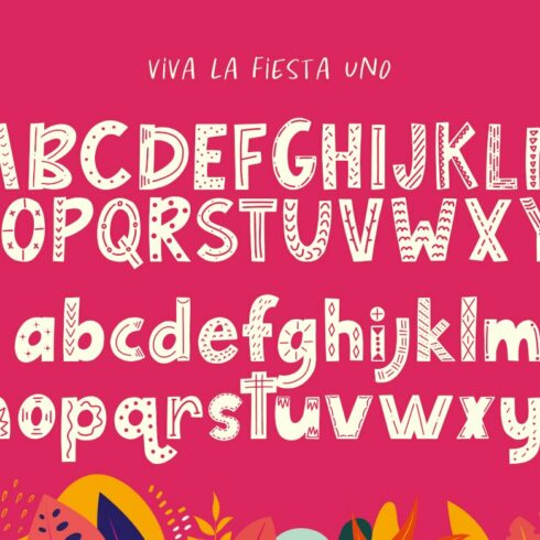 Viva La Fiesta Font Trio | Master Bundles