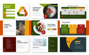 Diet Plan Powerpoint & Google Slides Template | Master Bundles