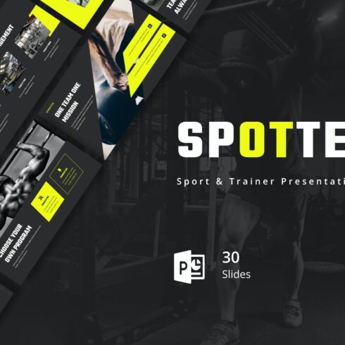 Spotter - Sport & Trainer Presentation PowerPoint | MasterBundles