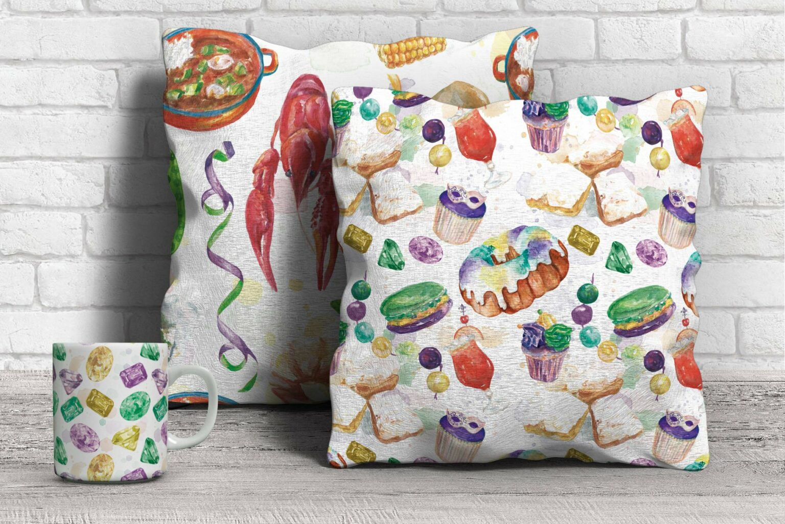 Mardi Gras New Orleans Patterns – MasterBundles