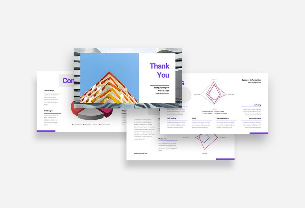 Modern Infographic Statistic Powerpoint Template – MasterBundles