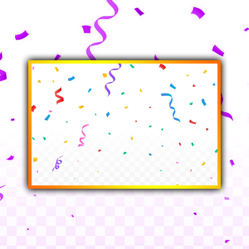 Confetti Falling party Background – MasterBundles