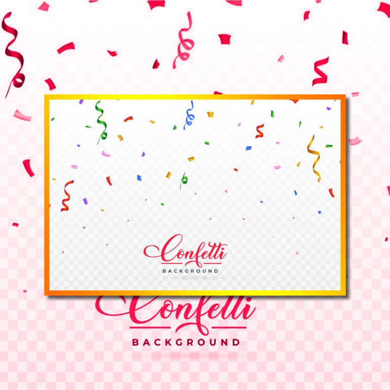 Confetti and Gold Foil Background – MasterBundles