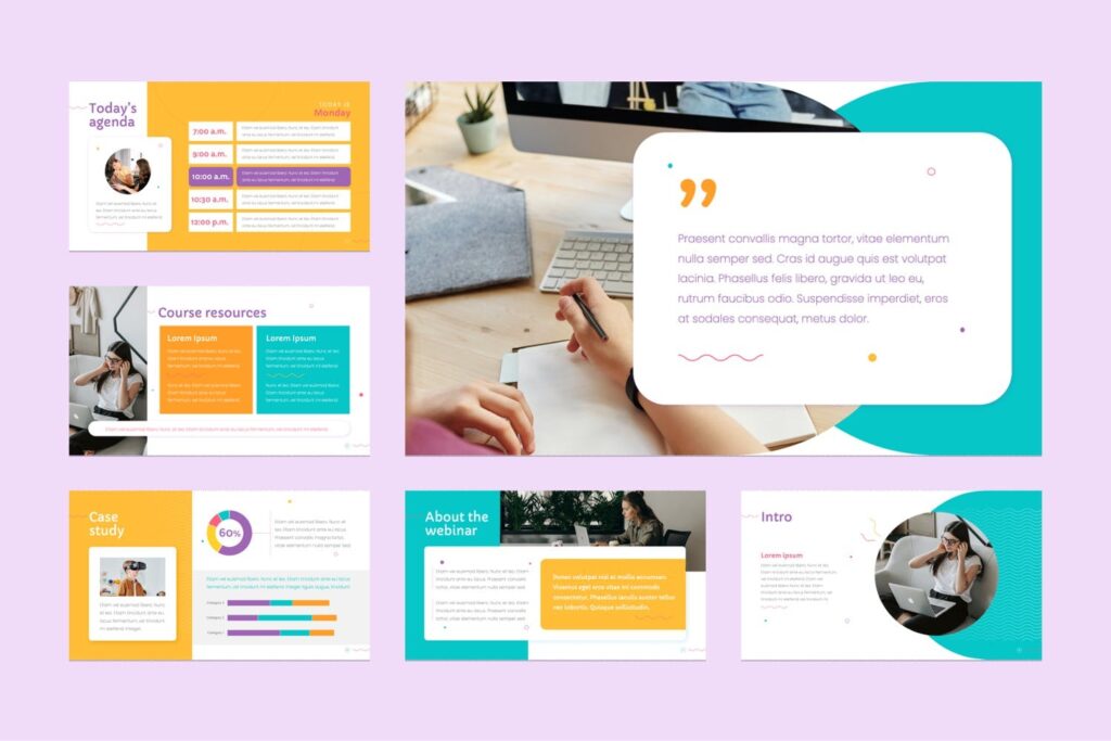 eCourse and Webinar Presentation Template – MasterBundles