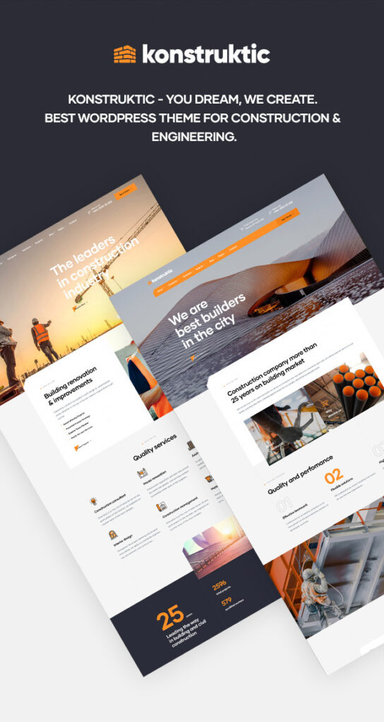 Konstruktic - Construction & Building WordPress Theme – MasterBundles