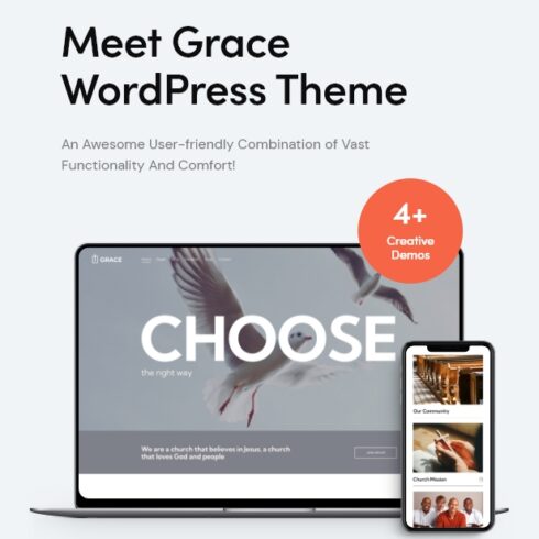 Grace - Church, Religion & Charity WordPress Theme – MasterBundles