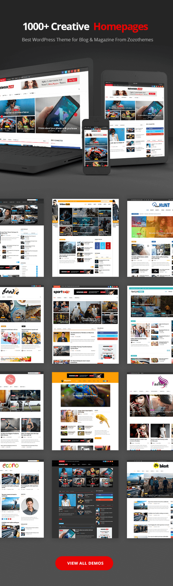 Newser - Newspaper & Magazine WordPress Theme – MasterBundles