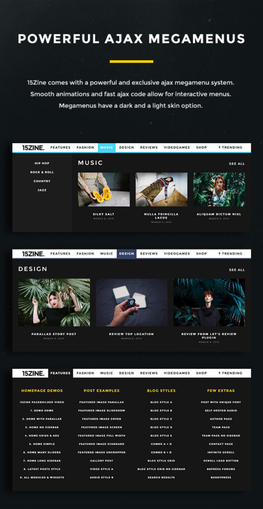 15Zine | Magazine Newspaper Blog News WordPress Theme – MasterBundles