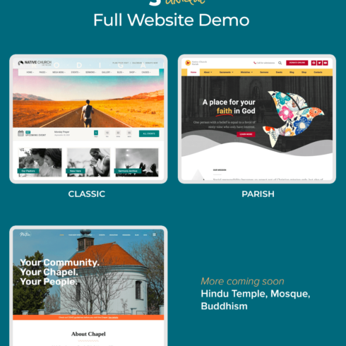 Native Church - Multi Purpose WordPress Theme | MasterBundles
