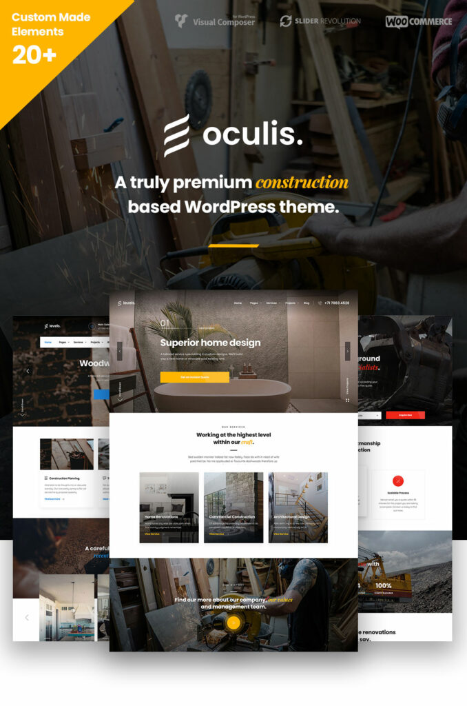 Oculis - Construction & Building WordPress Theme – MasterBundles