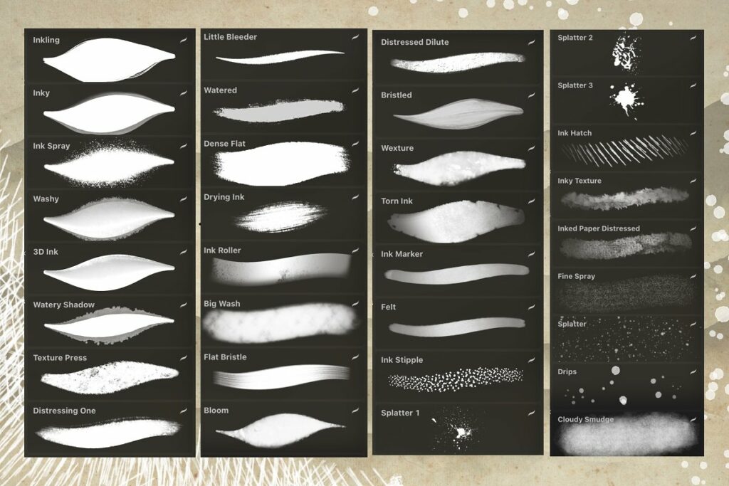 Inkling - Procreate Ink Collection – MasterBundles