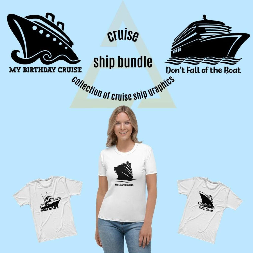 Cruise Ship Graphics Design - MasterBundles