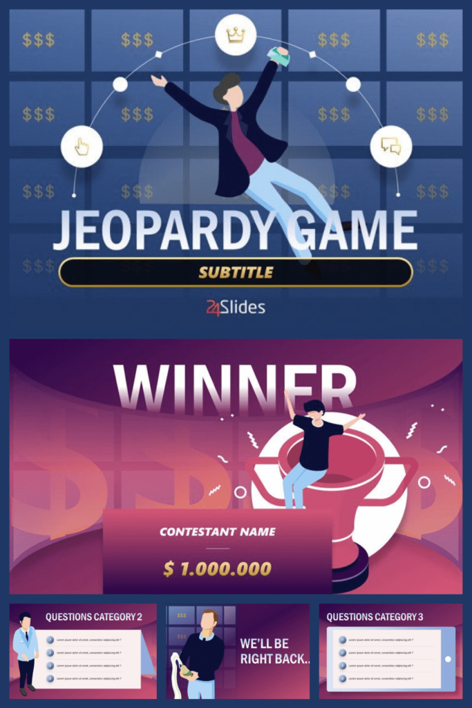 Jeopardy PowerPoint Template 2022: 20+ Free and Premium Options