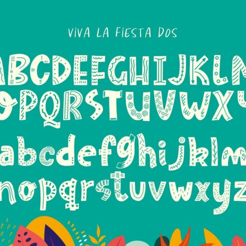 Viva La Fiesta Font Trio | Master Bundles