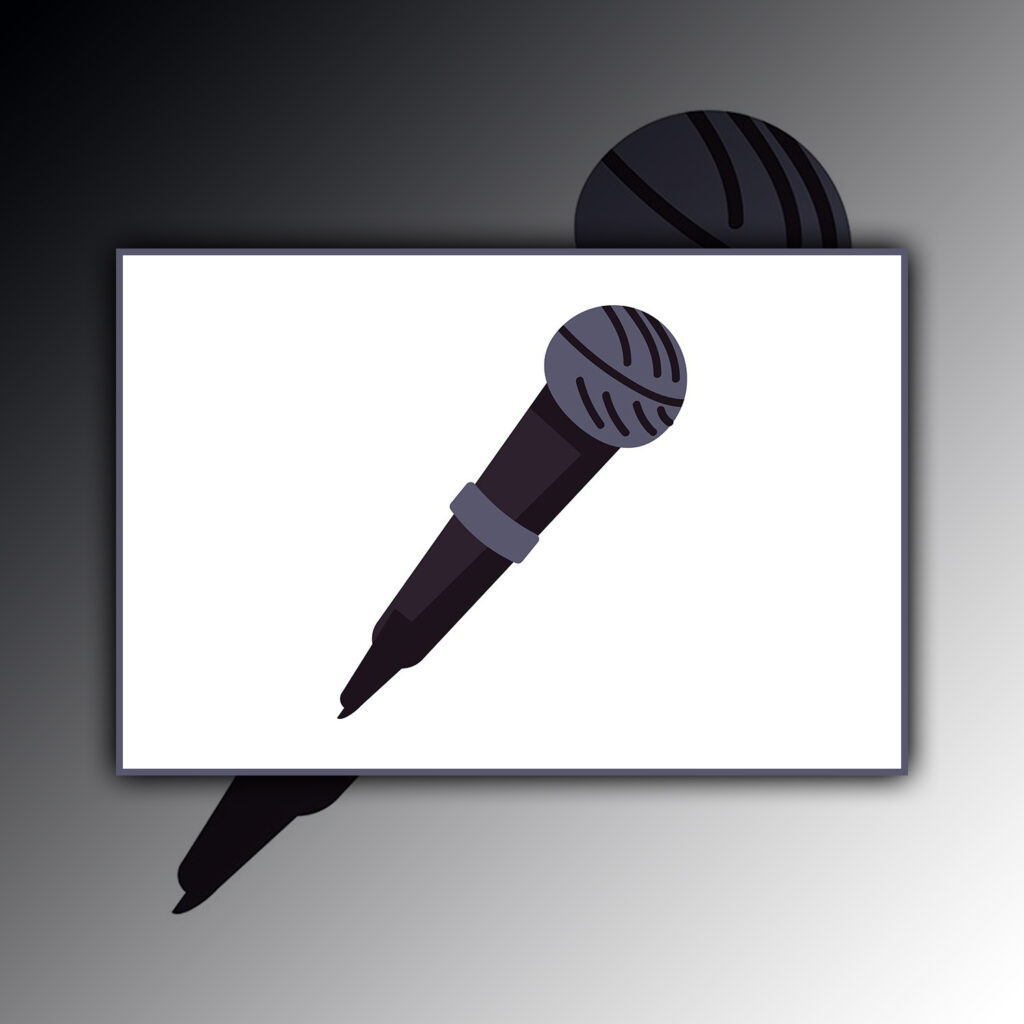 Microphone Design Elements Retro Mic – MasterBundles