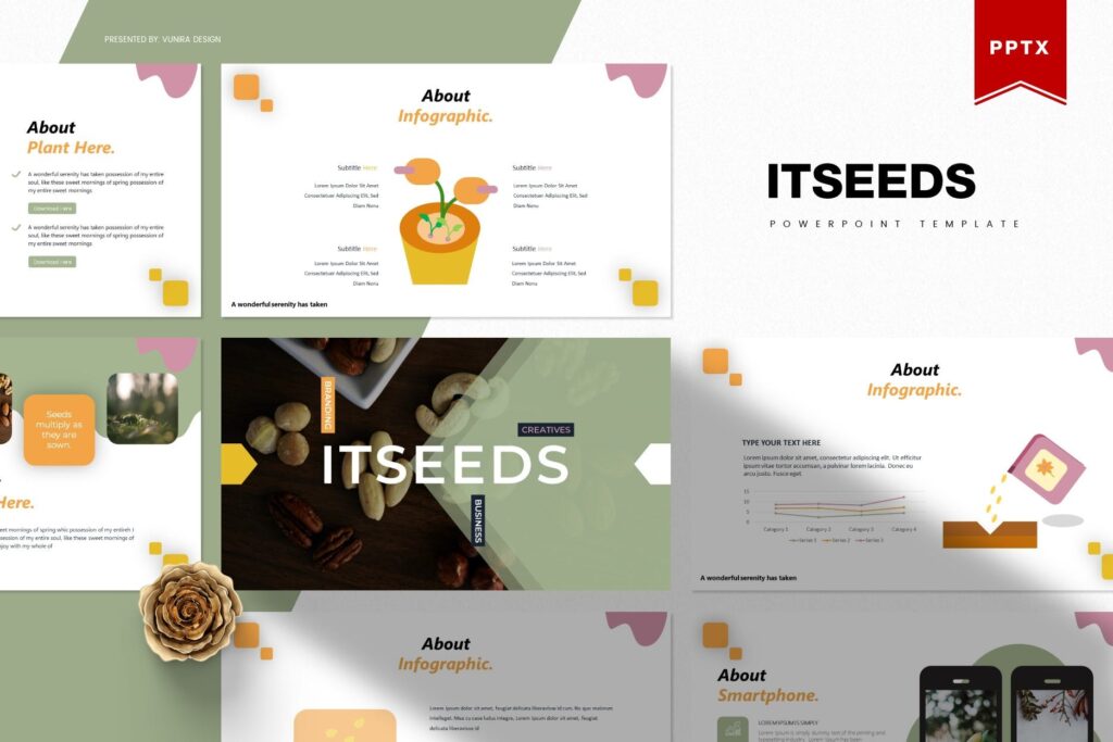 It Seeds Powerpoint Template – MasterBundles