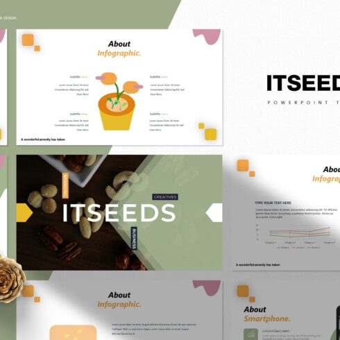 It Seeds Powerpoint Template – MasterBundles