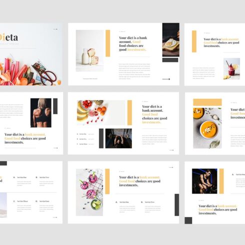 Dieta - Diet Plan Food Powerpoint Presentation | MasterBundles