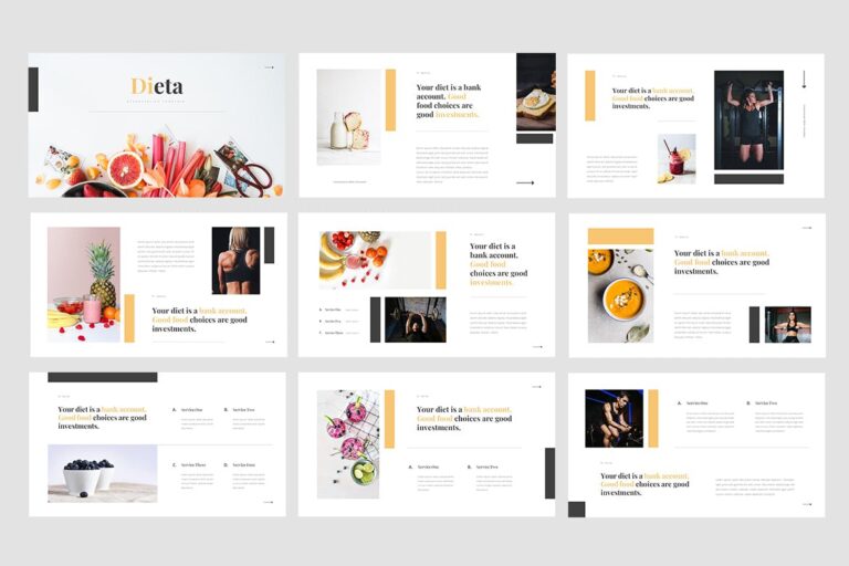 Dieta - Diet Plan Food Powerpoint Presentation – MasterBundles