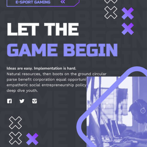 eSports Vertical Google Slides Theme: 50 Slides | MasterBundles