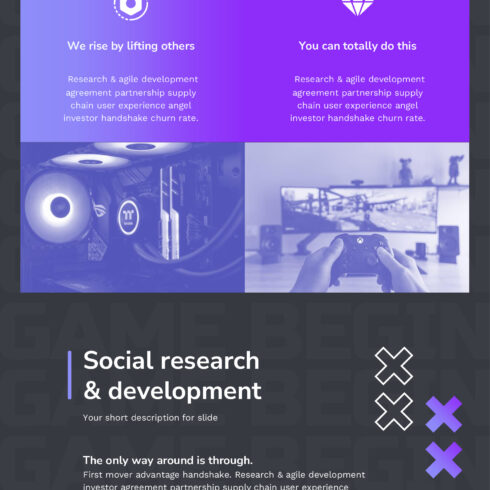 eSports Vertical Google Slides Theme: 50 Slides | MasterBundles