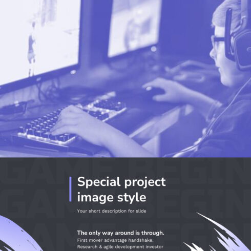 eSports Vertical Google Slides Theme: 50 Slides | MasterBundles