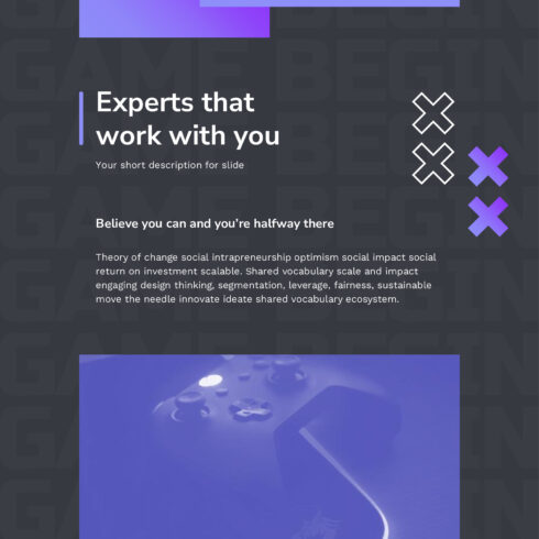 eSports Vertical Google Slides Theme: 50 Slides | MasterBundles