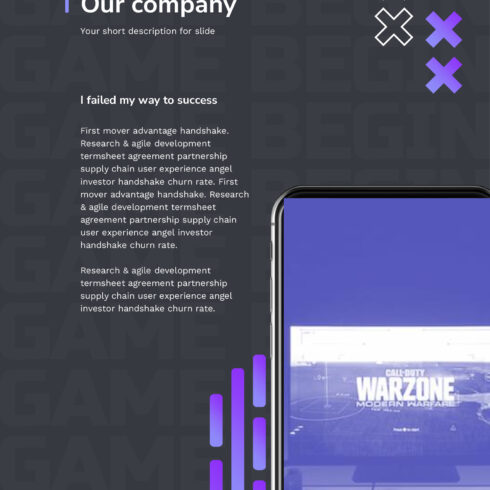 eSports Vertical Google Slides Theme: 50 Slides | MasterBundles