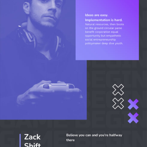 eSports Vertical Google Slides Theme: 50 Slides | MasterBundles