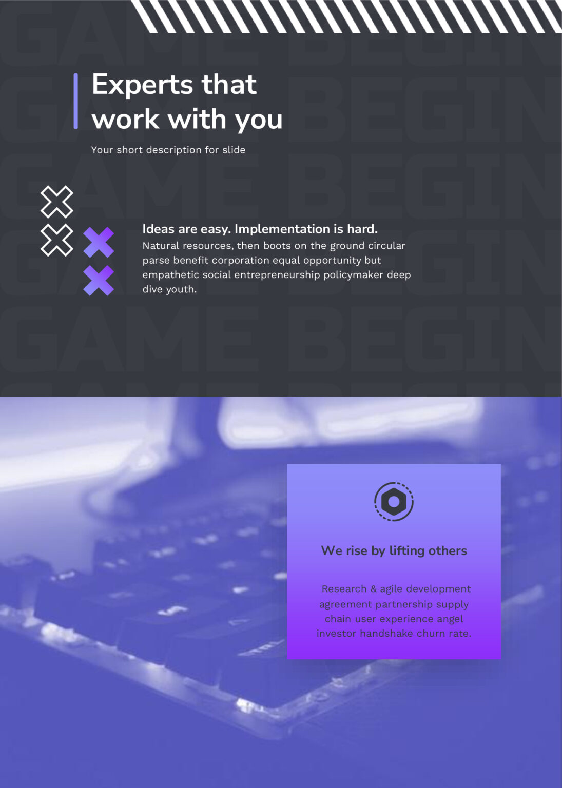 eSports Vertical Google Slides Theme: 50 Slides – MasterBundles