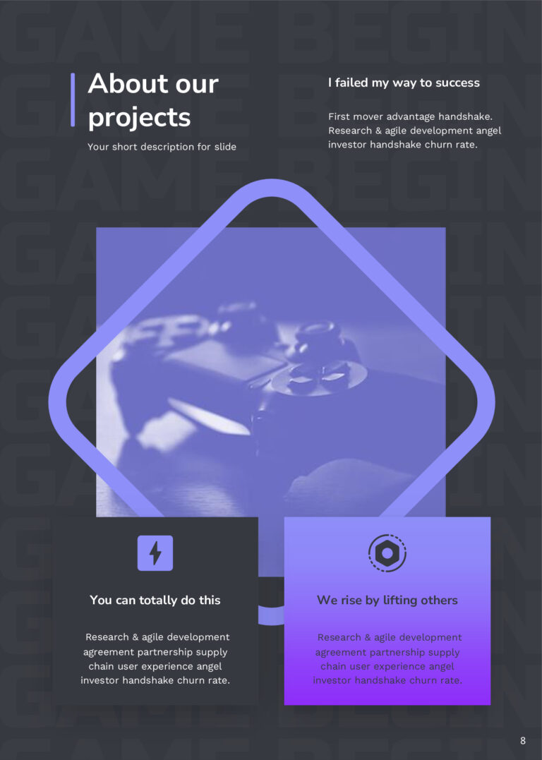 eSports Vertical Google Slides Theme: 50 Slides – MasterBundles