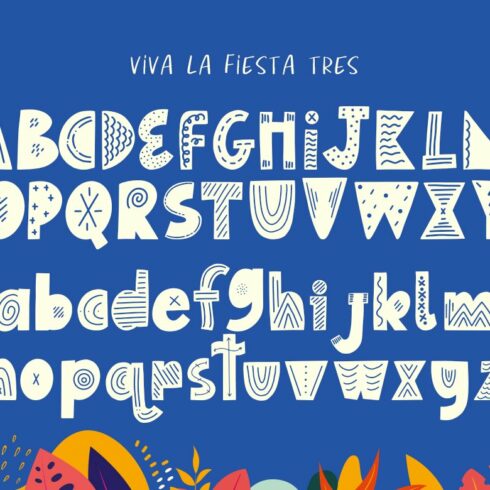 Viva La Fiesta Font Trio | Master Bundles