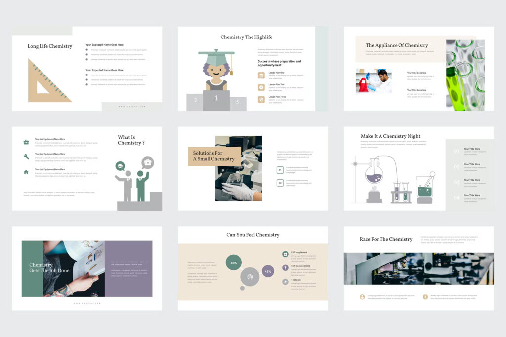 Arzeka - Chemistry Education Powerpoint – MasterBundles