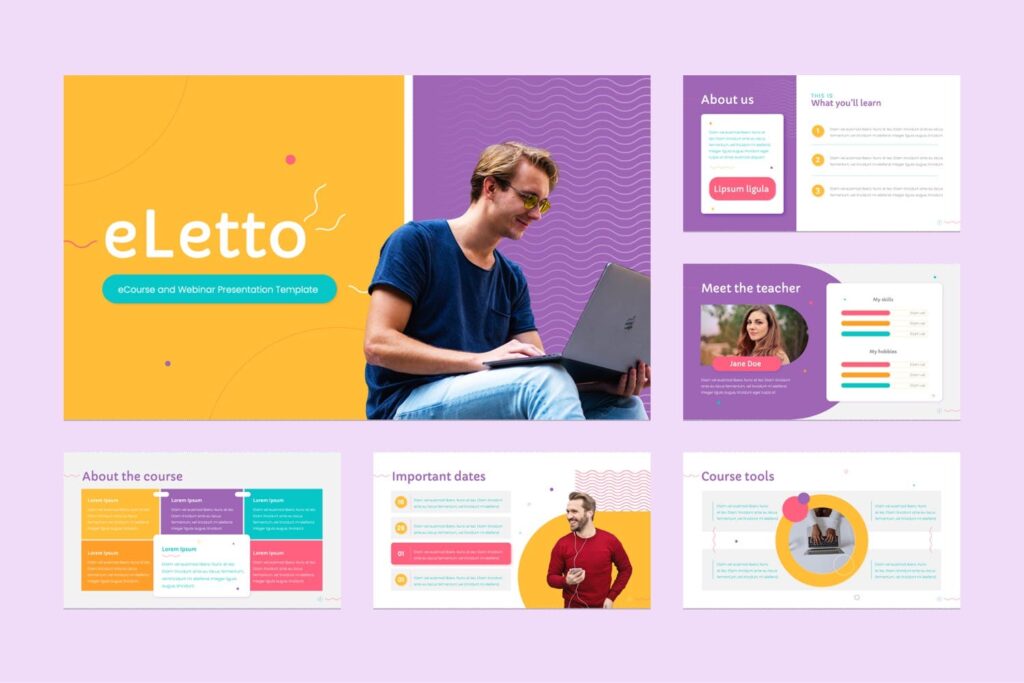 eCourse and Webinar Presentation Template – MasterBundles