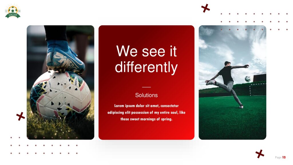 Soccer League Powerpoint Template – MasterBundles