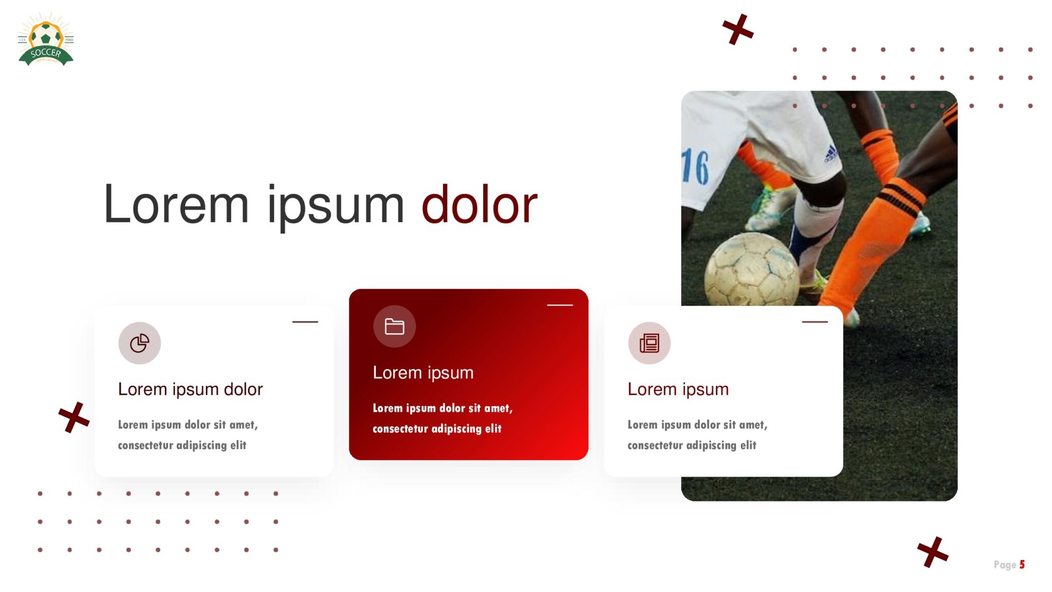 Soccer League Presentation Template – MasterBundles
