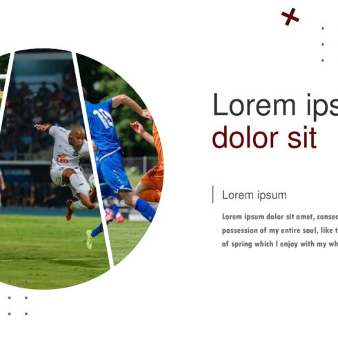 Soccer League Presentation Template – MasterBundles