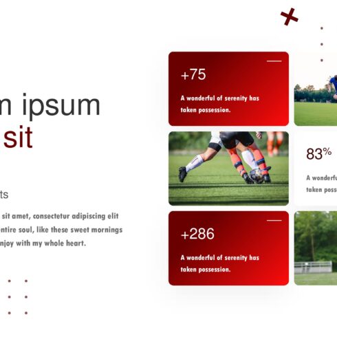 Soccer League Presentation Template – MasterBundles