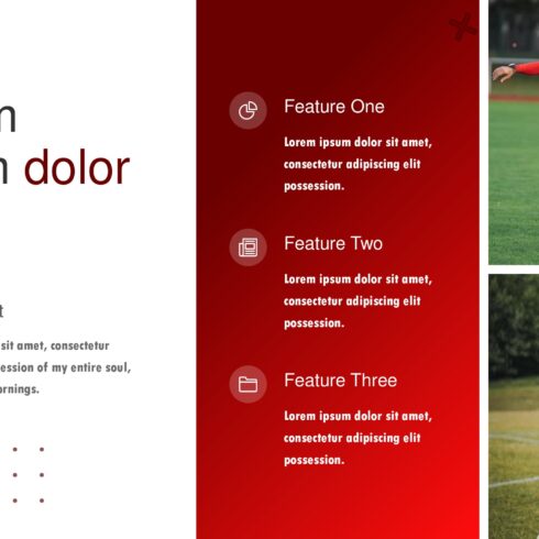 Soccer League Presentation Template | MasterBundles