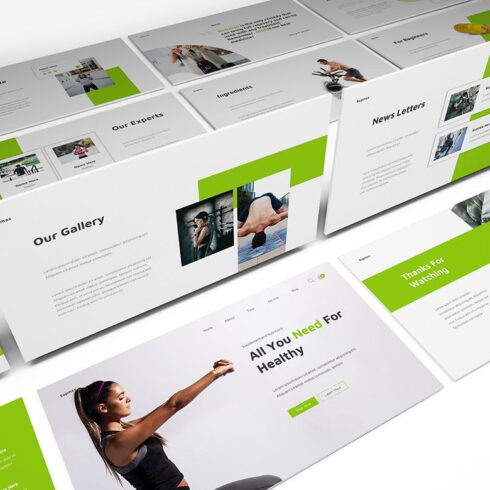 Supplements Powerpoint Template | Master Bundles