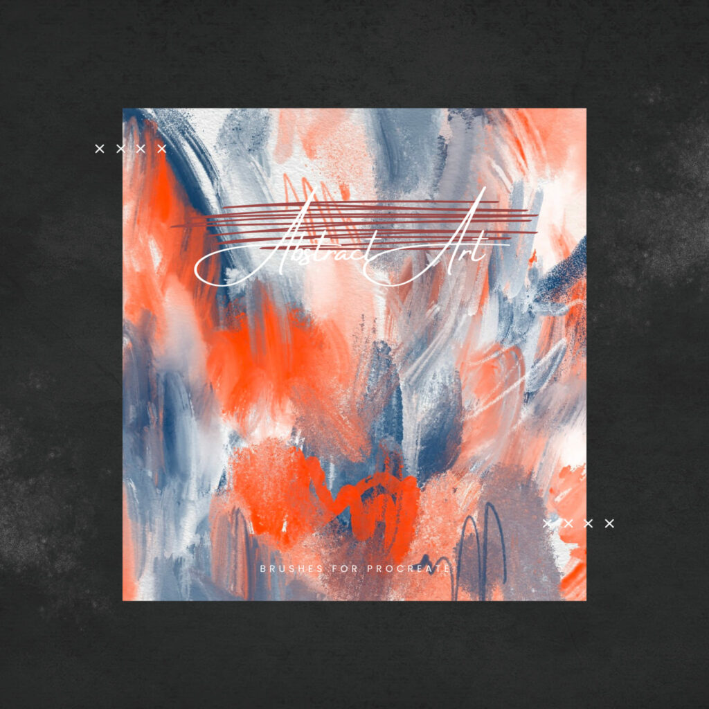 42 Abstract Art Brushes For Procreate – MasterBundles