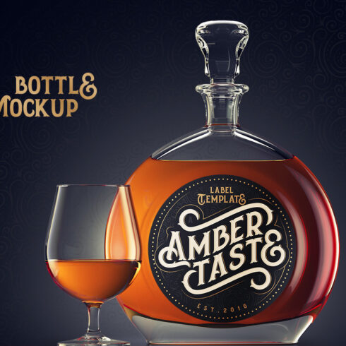 Amber Taste Font, Label, Mockup! | MasterBundles
